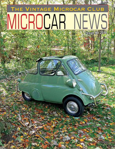 Issue #4 2011 of MICROCAR NEWS